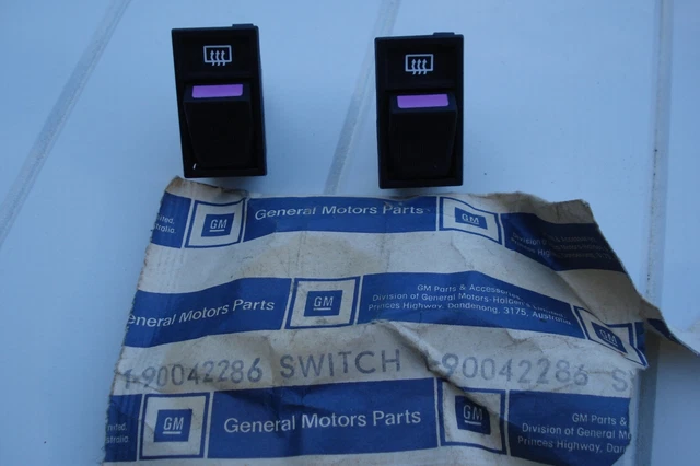 HOLDEN NOS VB Vc Vh Commodore /Wb Statey Demister Switch $65.00 ...