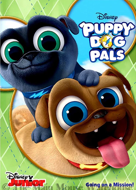 DISNEY CHANNEL JUNIOR Puppy Dog Pals Kids Childrens Pug Puppies TV Show ...