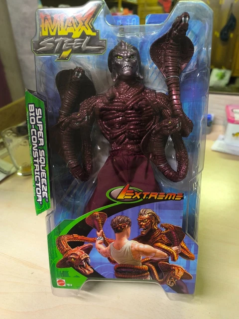 FIGURINE MAX STEEL EXTREME Super Squezze bio-constructor EUR 3.000,00 ...
