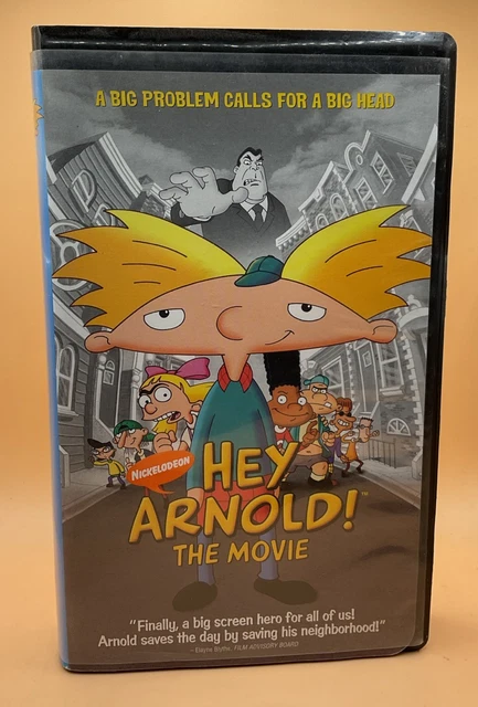 HEY ARNOLD! THE Movie VHS 2002 Clamshell Hollywood Video **Buy 2 Get 1 ...