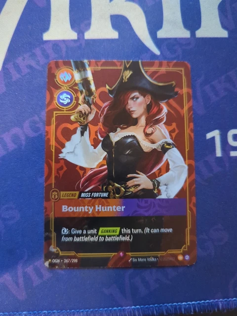 LEAGUE OF LEGENDS Riftbound Miss Fortune Bounty Hunter 267/298 £9.02 ...