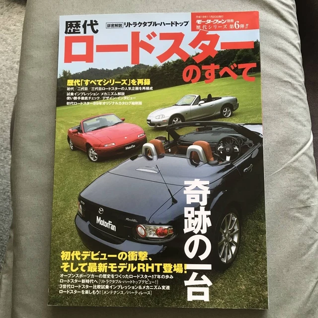 ABOUT SUCCESSIVE ROADSTERS NA NB NC RHT Magazines Mazda EUNOS roadster ...