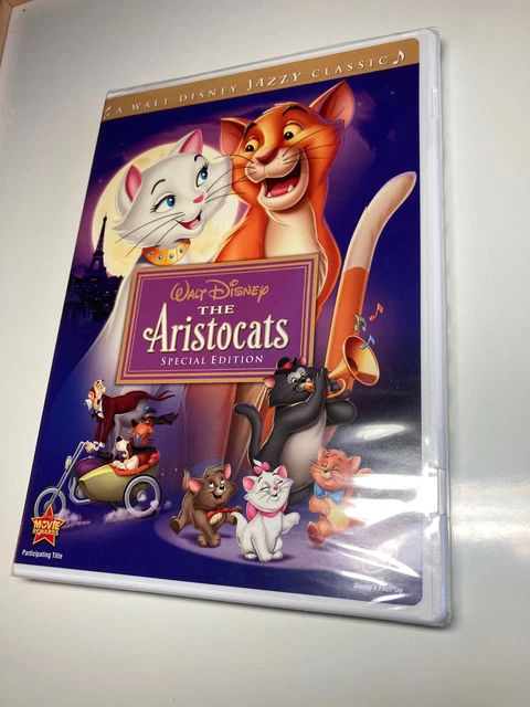 WALT DISNEY THE Aristocats (DVD, 2008, Special Edition) Jazzy Classic $10.76 - PicClick CA