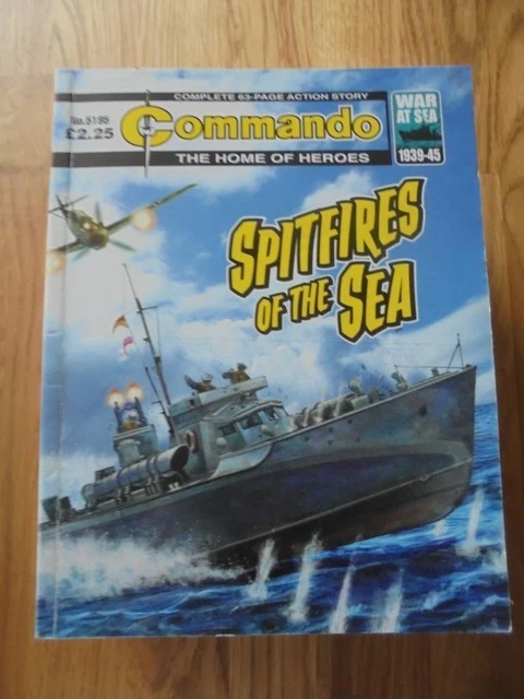 COMMANDO NO 5195: Spitfires of the Sea (7th February 2019) - VERY GOOD ...