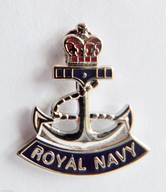 ROYAL NAVY ANCHOR lapel badge RN £5.42 - PicClick UK