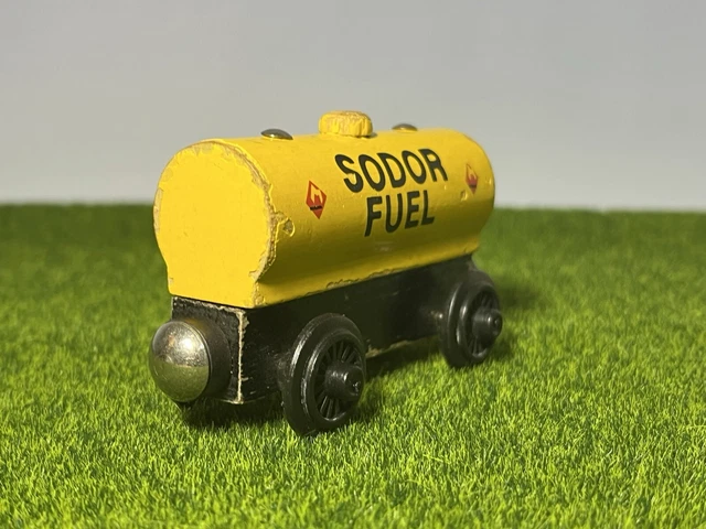 THOMAS WOODEN RAILWAY SODOR FUEL Tank 1994 £7.99 - PicClick UK