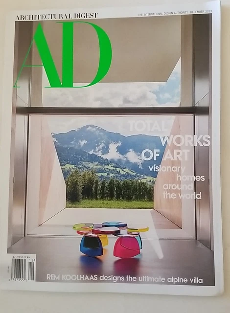 ARCHITECTURAL DIGEST MAGAZINE Dec 2023, Feb, March 2024 £2.38 - PicClick UK
