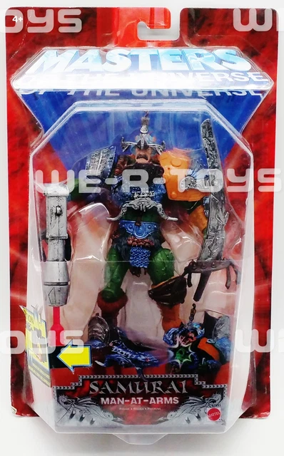 MASTERS OF THE Universe Samurai Man-At-Arms Action Figure 2002 Mattel ...