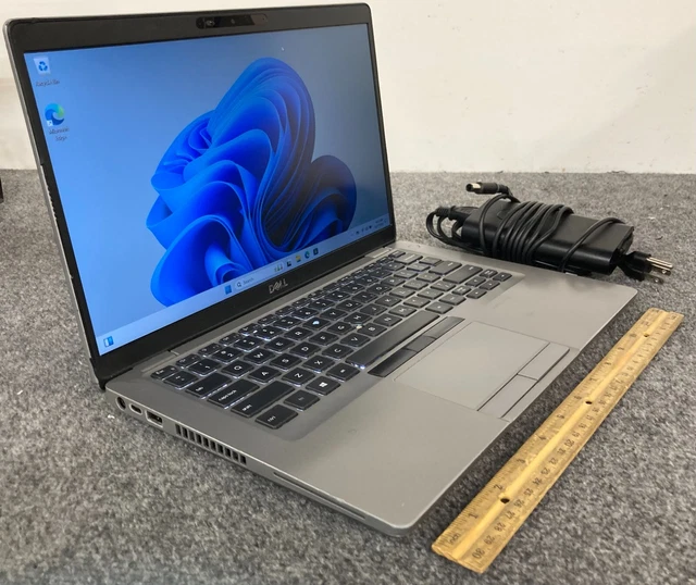 DELL LATITUDE 5411 14" Laptop i7-10850H 8GB RAM 128GB SSD w/Adapter ...