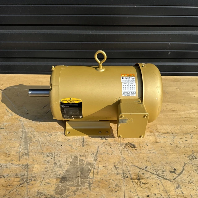 BALDOR SUPER E Electric Motor 36L373N164G1 1.5HP 855RPM 230/460VAC 184T ...