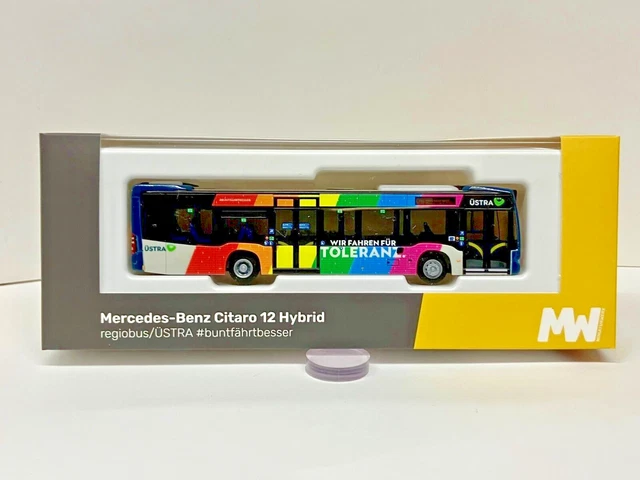 RIETZE 69363 MB Citaro C2 12 Hybrid regiobus / ÜSTRA Hannover GVH Pride ...