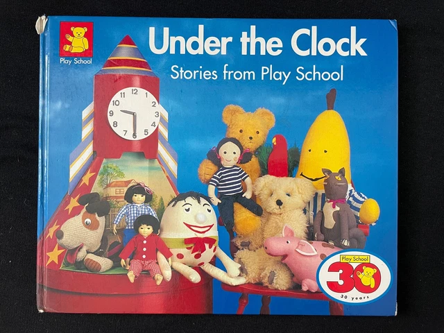 PLAY SCHOOL UNDER the Clock Stories Kid ABC Baby Toddler Preschool Book ...