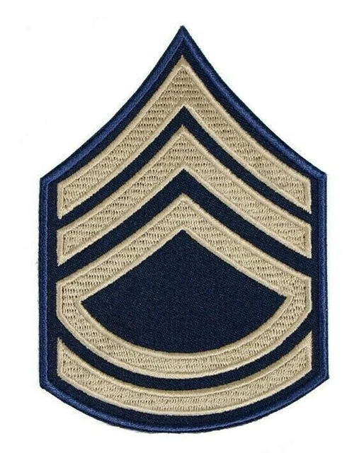 TECHNICAL SERGEANT RANK Patch WW2 Repro American Stripes Badge SGT Army ...