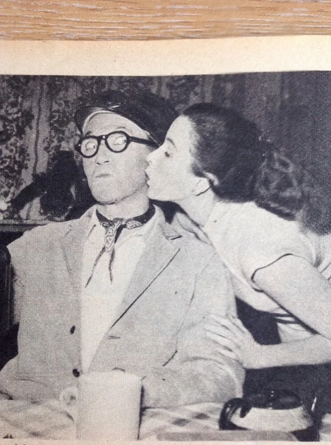 EPHEMERA 1953 BILD Arthur Askey und Tochter Anthea ca8 EUR 3,64 ...