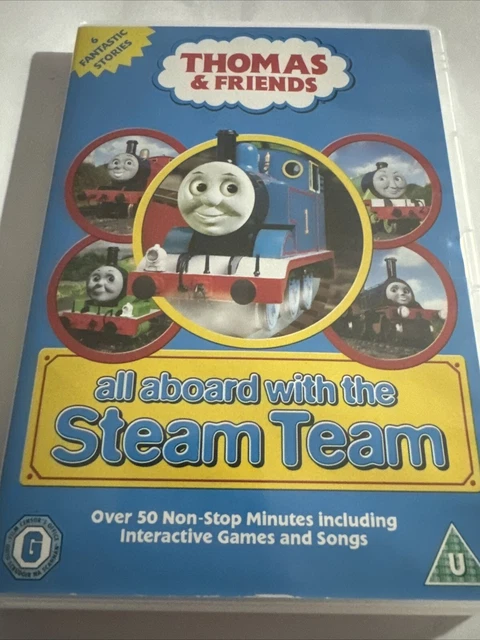 THOMAS AND FRIENDS - All Aboard with the Steam Team (DVD, 2009) VGC £3. ...