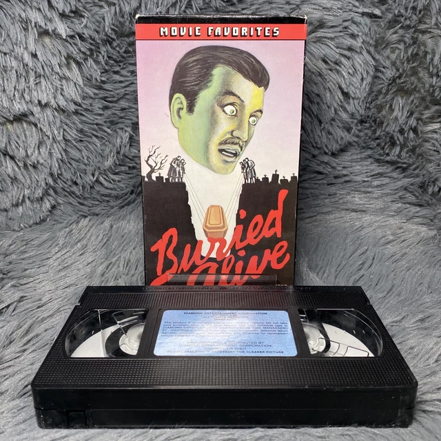BURIED ALIVE VHS 1987 Robert Wilcox Movie Favorites Trans Atlantic ...