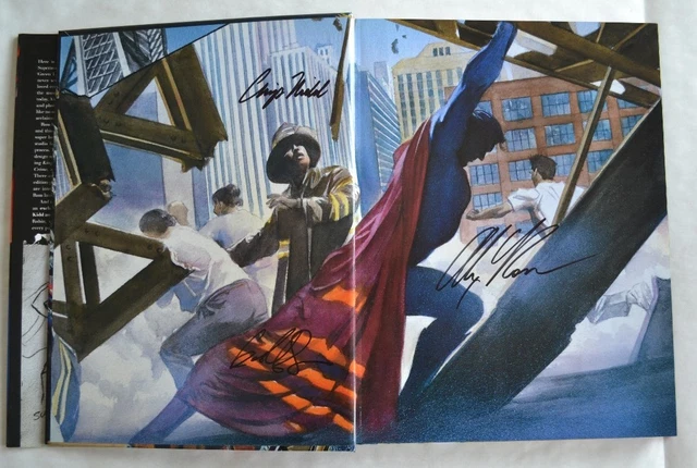 ALEX ROSS CHIP Kidd Geoff Spear FIRMATO 3X Mythology:DC Comics ...