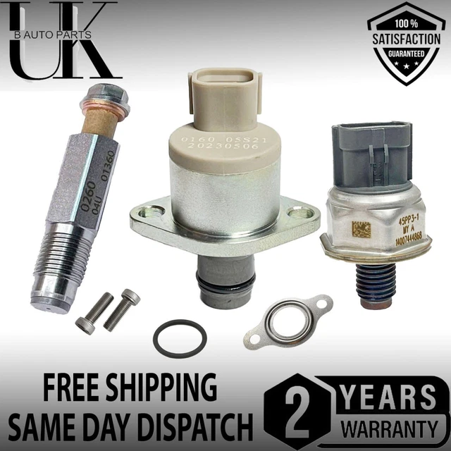 FOR ISUZU D-MAX HOLDEN FUEL PUMP PRESSURE REGULATOR CONTROL VALVE KIT £ ...