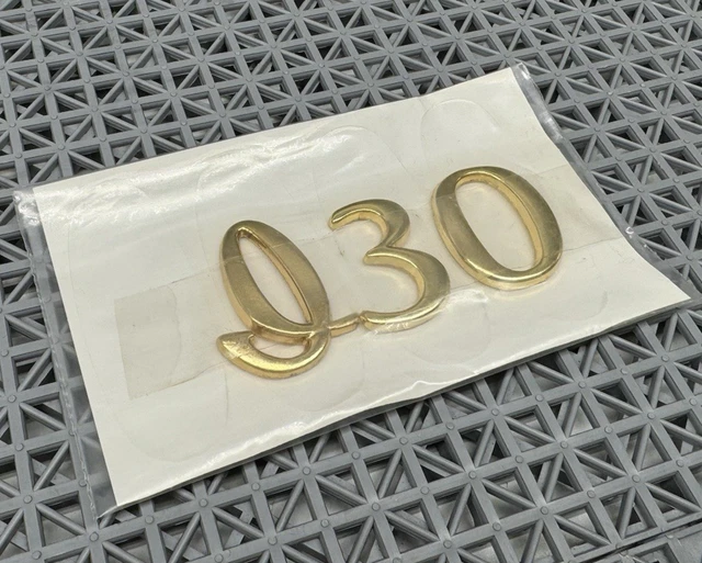 🔥 OEM INFINITI J30 24K Gold Logo Emblem NOS JDM Metal Trunk Rear Badge ...