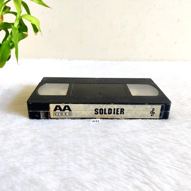 1998 VINTAGE AA Video Soldier Bollywood Movie VHS Tape Old Collectible ...