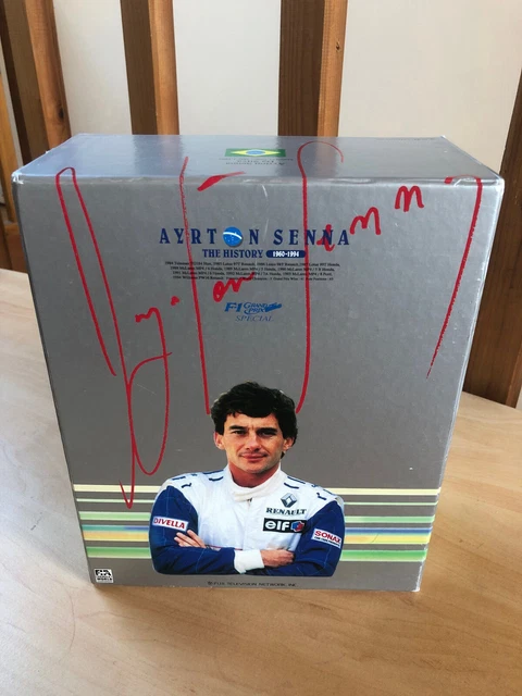 BOX COFFRET AYRTON Senna Vhs Video Ultra Rare Japan 1994 EUR 50,00 ...