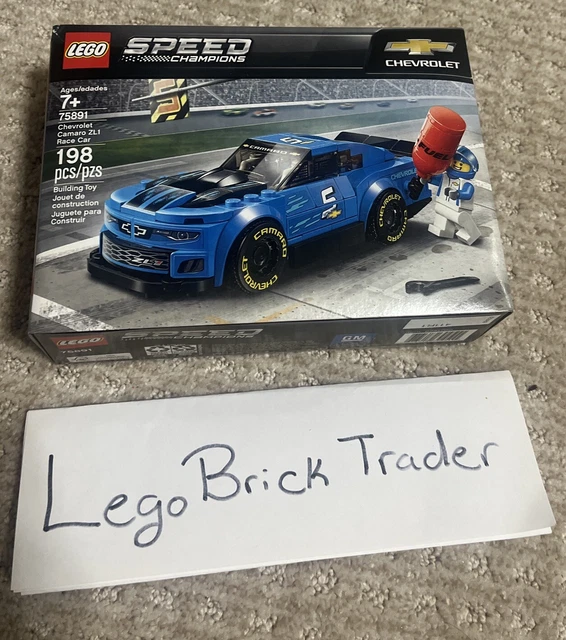 LEGO SPEED CHAMPIONS: Chevrolet Camaro ZL1 Race Car (75891) £22.35 ...