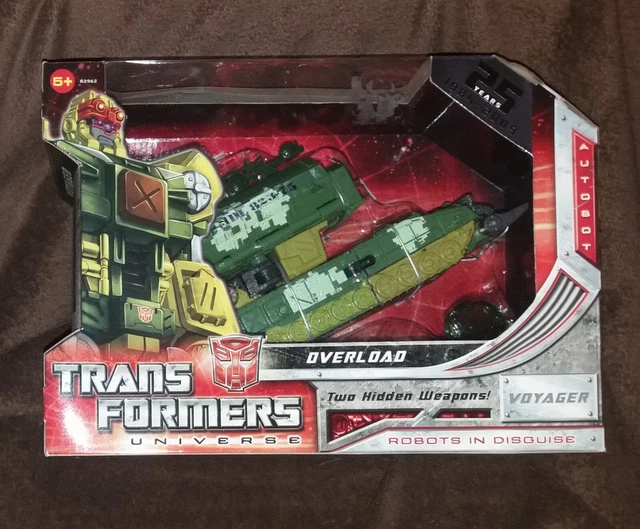 TRANSFORMERS UNIVERSE RID - Overload - Sealed In Box - Rare ! £99.99 ...