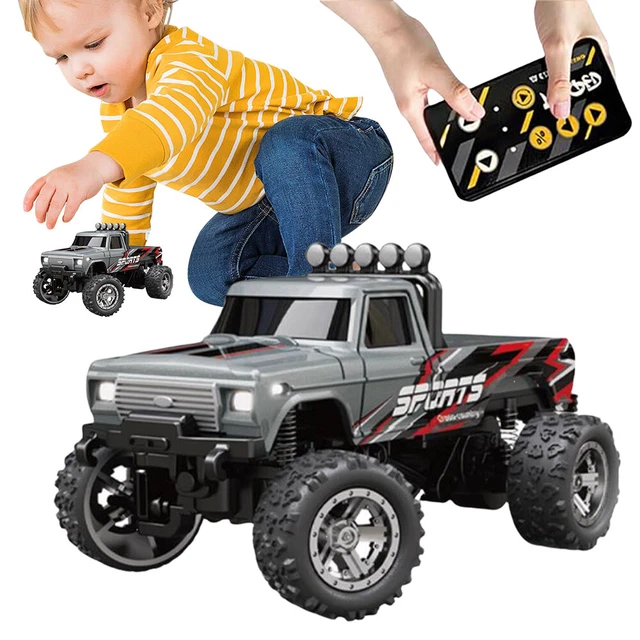 1/64 RC CAR All Terrain Off-Road Monster Truck Birthday Gift for Kids ...