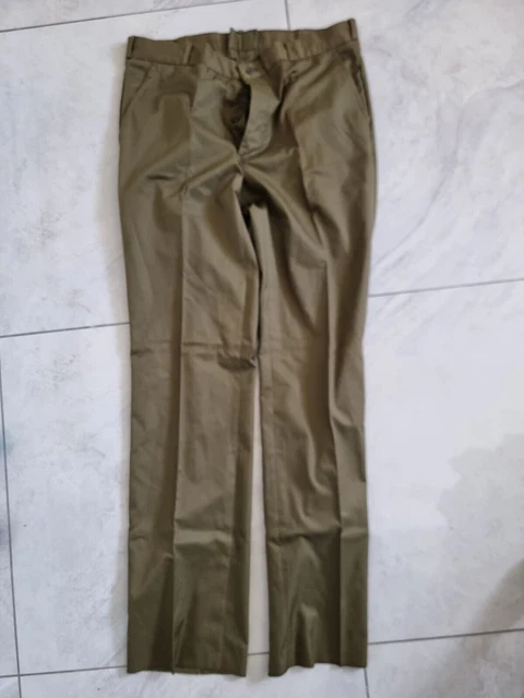GENUINE ORIGINAL IDF Israeli Army Officer PANTS Size Large UNWORN £39. ...