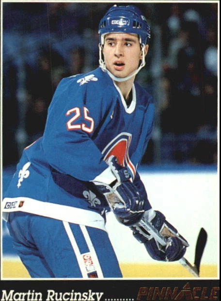 CARTE DE HOCKEY Pinnacle Canadian Nordiques 1993-94 #196 Martin ...