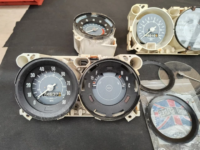 CLASSIC MINI CLUBMAN 1275 GT 3 Clock Dash Rev Counter Parts £65.00 ...