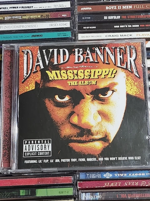 DAVID BANNER - Mississippi: The Album CD Lil Flip Lil Jon Pastor Troy ...