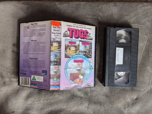 TUGS WARRIOR/HIGH TIDE/BIGG Freeze VHS From The Makers Of Thomas The ...