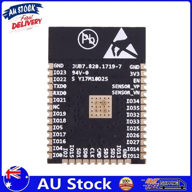 Au Esp Wroom 32 Module Smart Electronics Wireless Wifi Bt Ble Mcu
