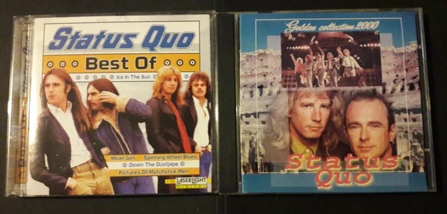 STATUS QUO RARE CD Best of (sealed)Laserlight label + CD Golden ...