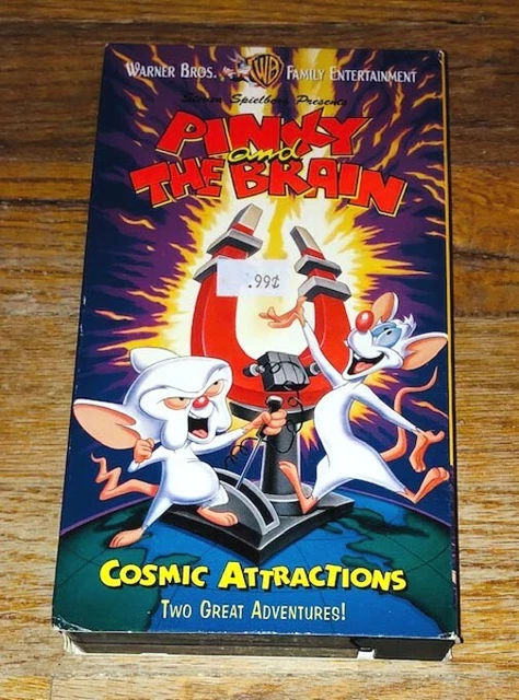 BANDES VHS PINKY & The Brain Cosmic Attractions Animaniacs Warner ...