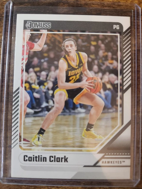 2024 CAITLIN CLARK Collection Caitlin Clark Donruss #6 Iowa Hawkeyes ...