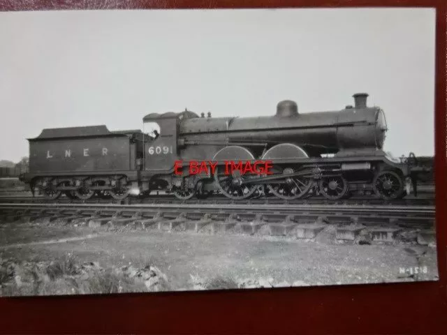 Postcard Rp Lner Ex Ger Class C4 Loco No 6091 Br 62914 £125 Picclick Uk