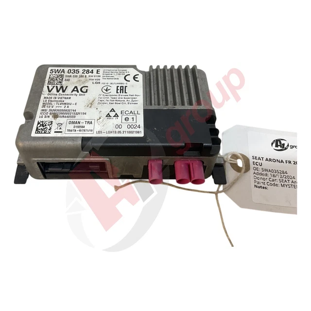 SEAT ARONA FR 20-24 Online Services Control Module Ecu 5Wa035284 £50.00 ...