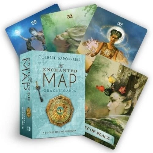 COLETTE BARON-REID THE Enchanted Map Oracle Cards (Cards) EUR 21,61 ...