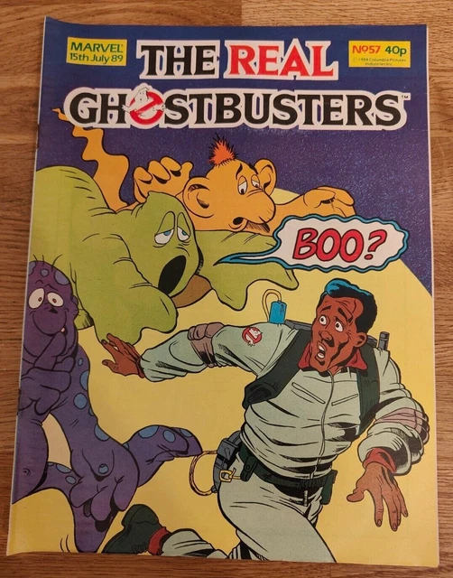 COMIC - CLASSIC Marvel UK The Real Ghostbusters No #57 15th July 1989 £ ...