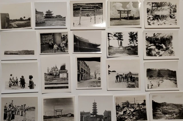 POST WWII OKINAWA - GI's, People, Villages, Shrines, Buildings, Etc...B ...