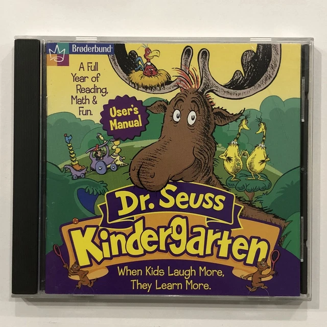 DR. SEUSS READING Games PC CD-Rom Game 1999 - RARE Creative Wonders ...
