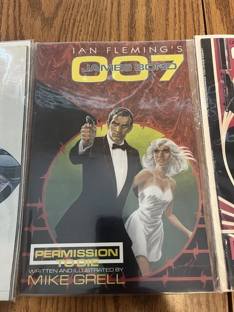 JAMES BOND 007: Permission To Die - 1 2 3 - Mike Grell Eclipse EUR 20,04 - PicClick IT