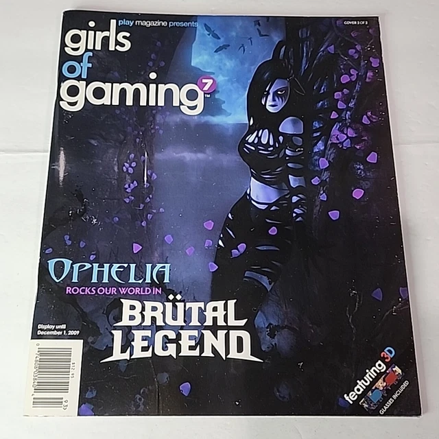 GIRLS OF GAMING Brutal Legend Vol 7 Ophelia Cover #2 3D Special Edition ...