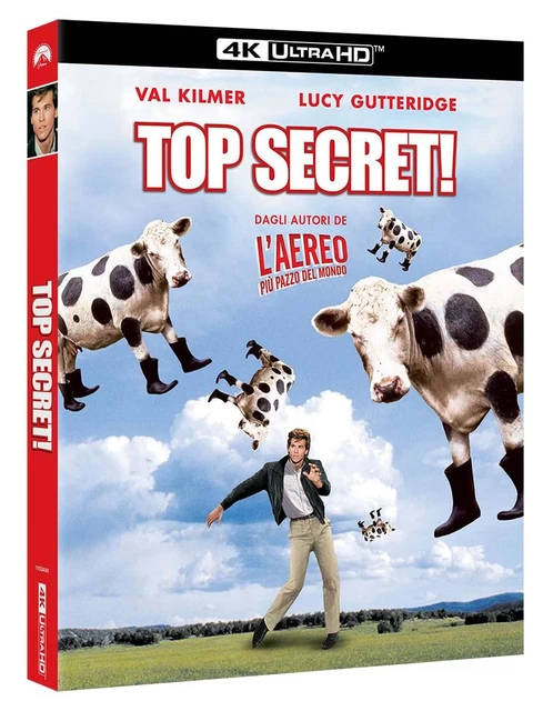 TOP SECRET (4K UHD) (4K UHD Blu-ray) Val Kilmer Omar Sharif David ...