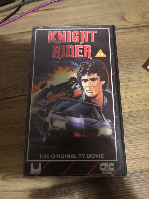 KNIGHT RIDER THE Original Tv Movie VHS Video EXCELLENT Condition £0.99 ...