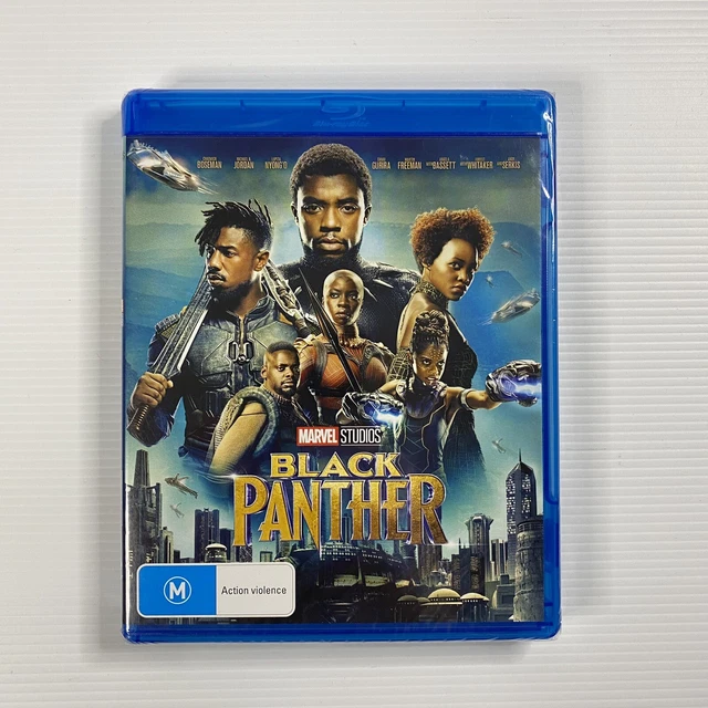 BLACK PANTHER BLU-RAY All Region Brand New Sealed Free Tracked Postage ...
