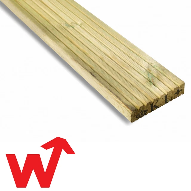 40 PACK - Timber Decking Boards - 125mm x 32mm £498.00 - PicClick UK