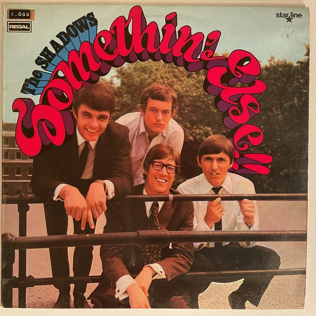 THE SHADOWS SOMETHIN' Else Ex+ 1960s UK Regal Starline Rock & Roll LP £ ...